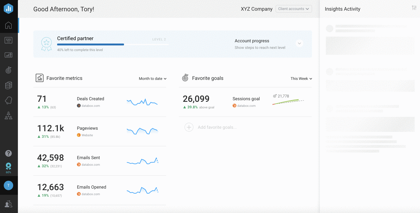 Guide: Using LinkedIn Ads with Databox